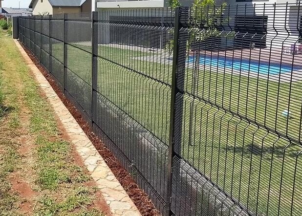 High Strength Anti Climb Fencing Finger / Toe Proof 358 Security Mesh ...