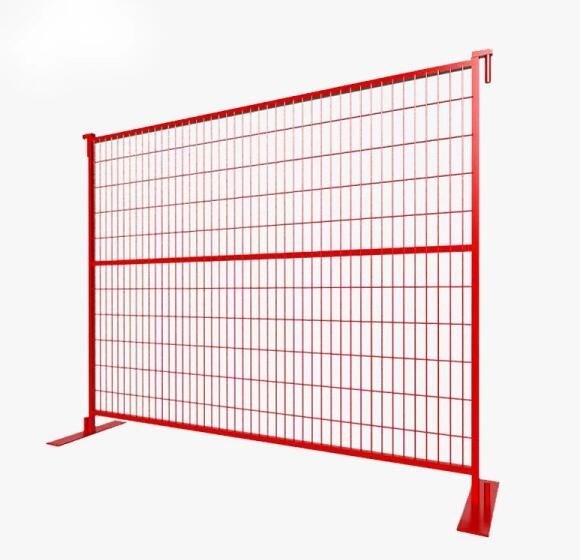 High Strength Low Carbon Steel Temporary Site Fencing Safety Easy ...