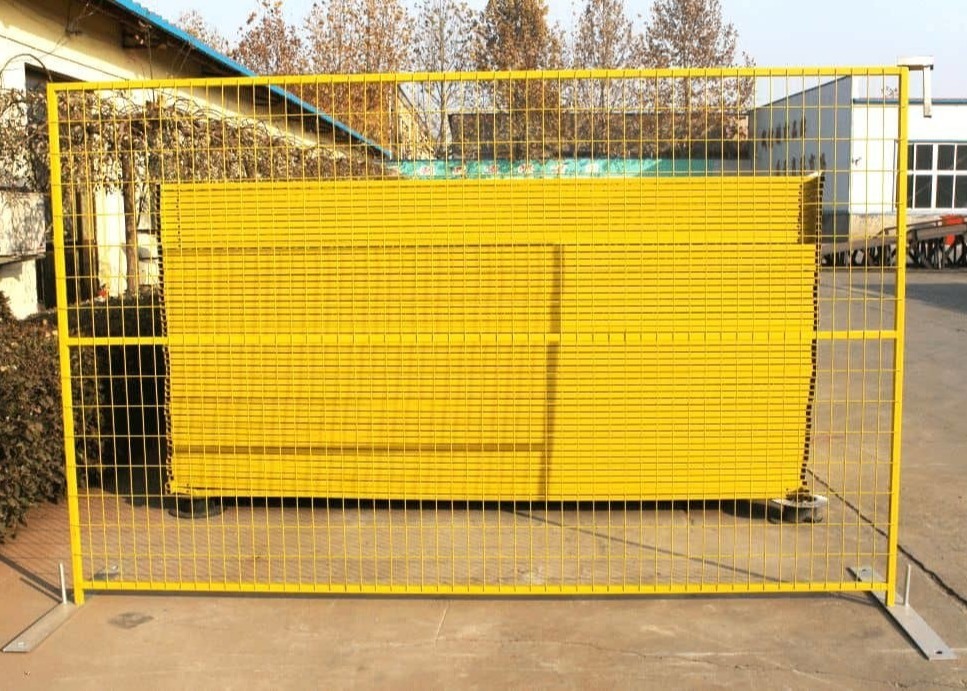 6" X 9.5" Temporary Site Fencing Powder Coated Canada Standard ...