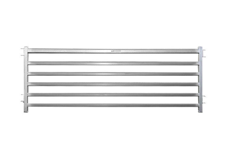 60 X 30 X 1.6mm Gal Oval Rail Heavy Cattle Panels Hot Dip Galvanized ...