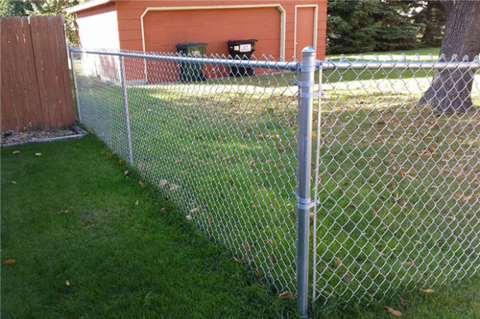 6ft Galvanized 11.5ga Steel Chain Link Fencing Diamond Wire Mesh