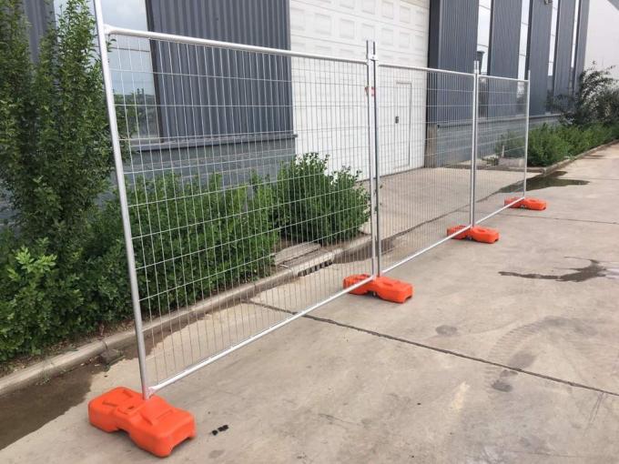 Metal Steel Welding 1.5m Movable Temporary Fence Hot Dip Galvanized ...