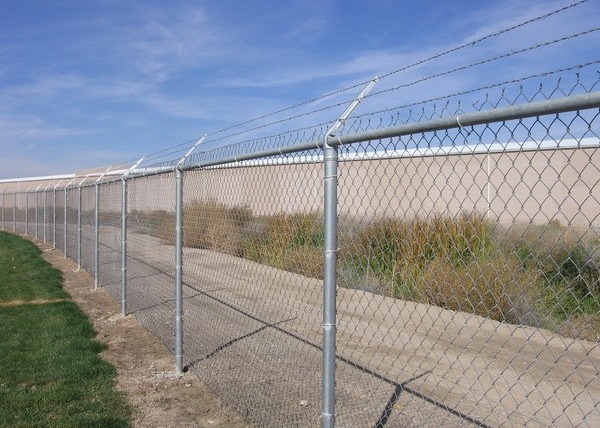 SS 5ft High Chain Link Fence , 20m/Roll Cyclone Mesh Fencing