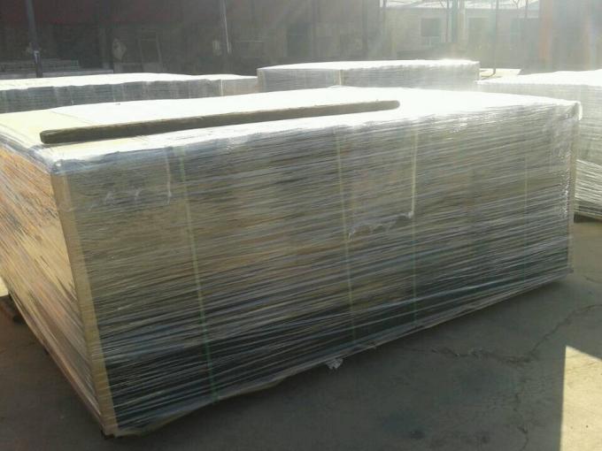 Black 6 Ft Welded Wire Fencing Panels , CE Yardgard Galvanized Welded ...