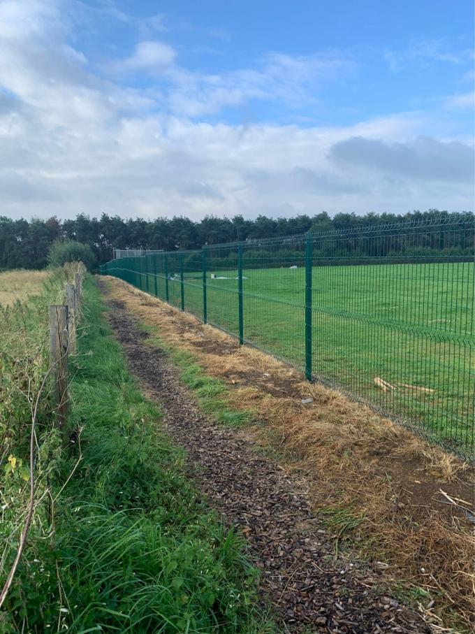 Residential Perimeter 4.5mm V Mesh Fencing 2.5m High
